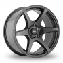 Konig Tandem Graphite 17" Wider Rear Alloy Wheels - Wheelbase