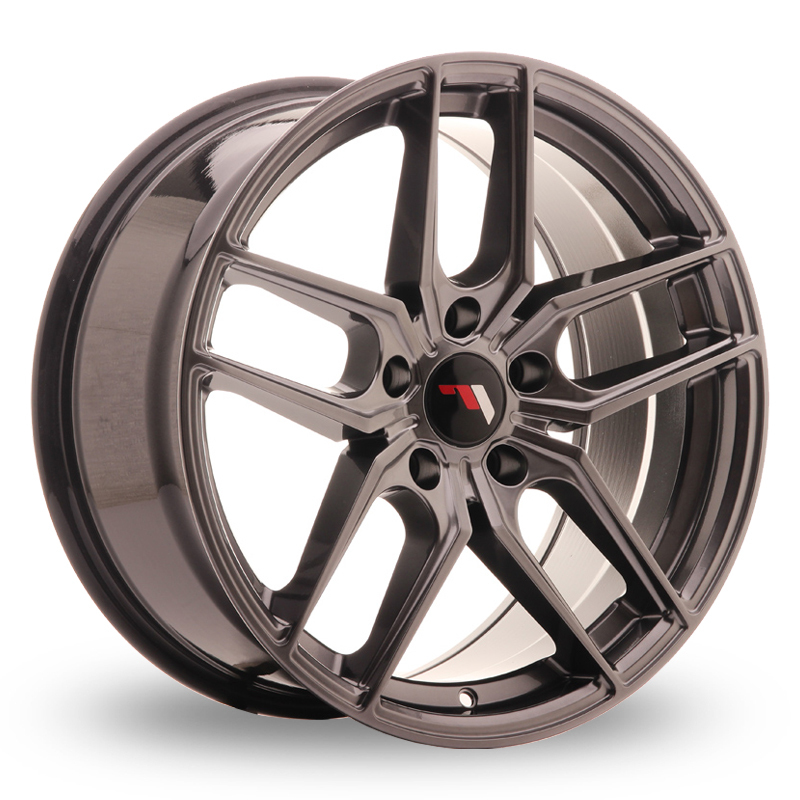 Japan Racing JR25 (8.5x18) Hyper Black 18" Alloy Wheels - Wheelbase