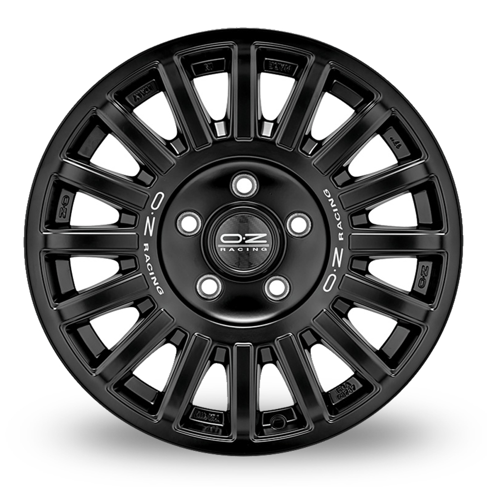 OZ Racing Rally Raid Matt Black 17" Alloy Wheels - Wheelbase