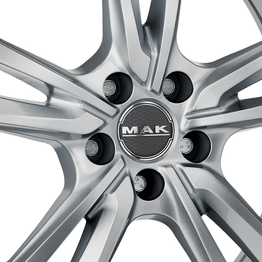 MAK Icona Silver 17" Alloy Wheels - Wheelbase