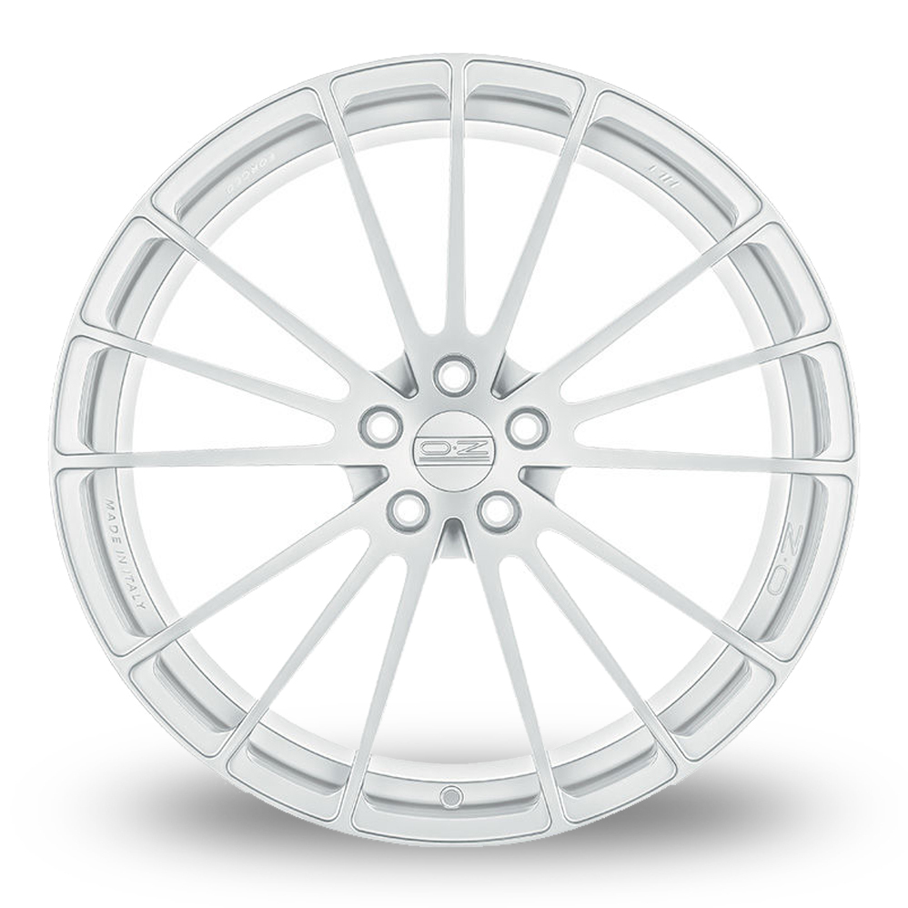 Buy 21" Wider Rear OZ Racing Forged Ares Race White Alloy Wheels - Wheelbase