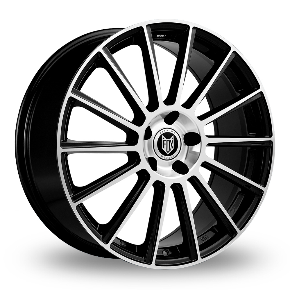 Fox Racing MBM Gloss Black Polished 18" Alloy Wheels - Wheelbase