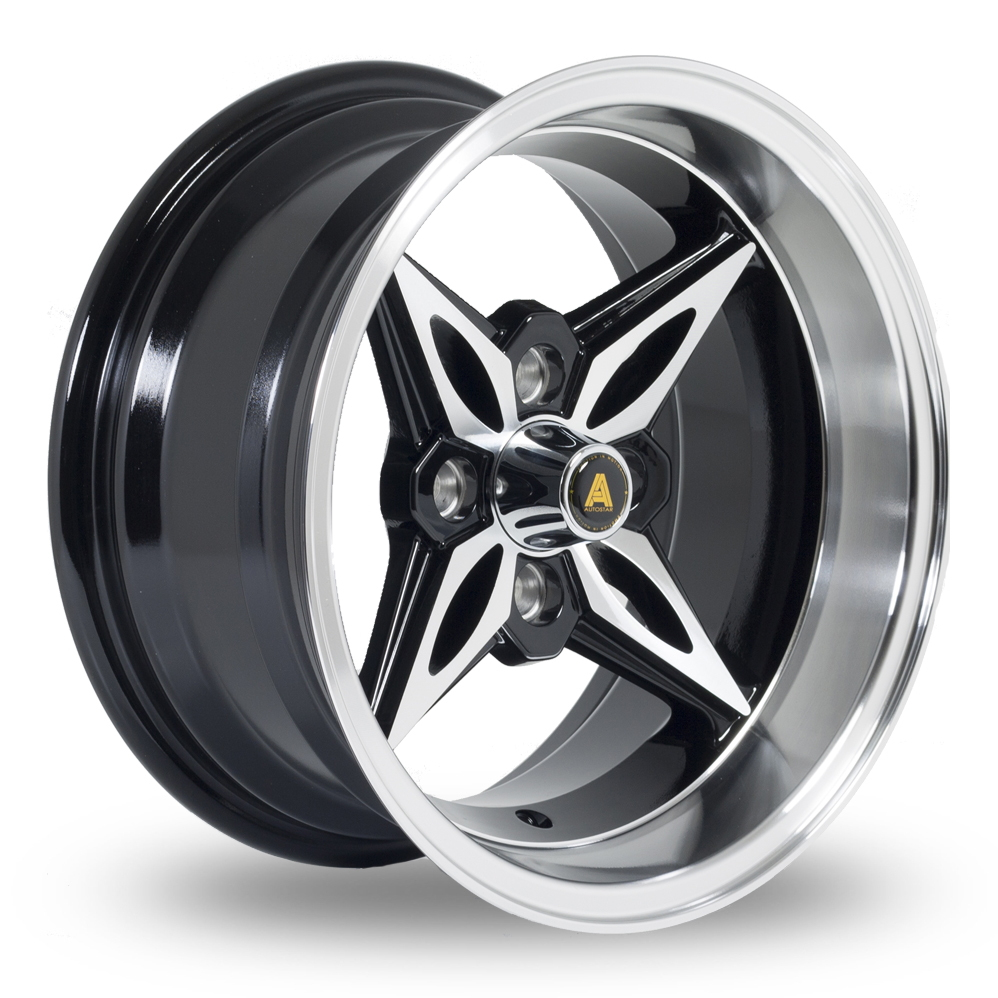 Autostar Kanji Black 14" Alloy Wheels - Wheelbase