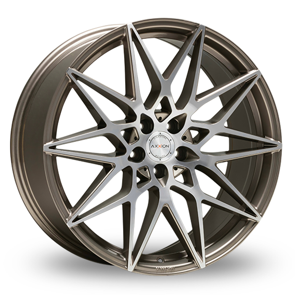 Axxion AX9 Platinum Grey 19" Alloy Wheels - Wheelbase