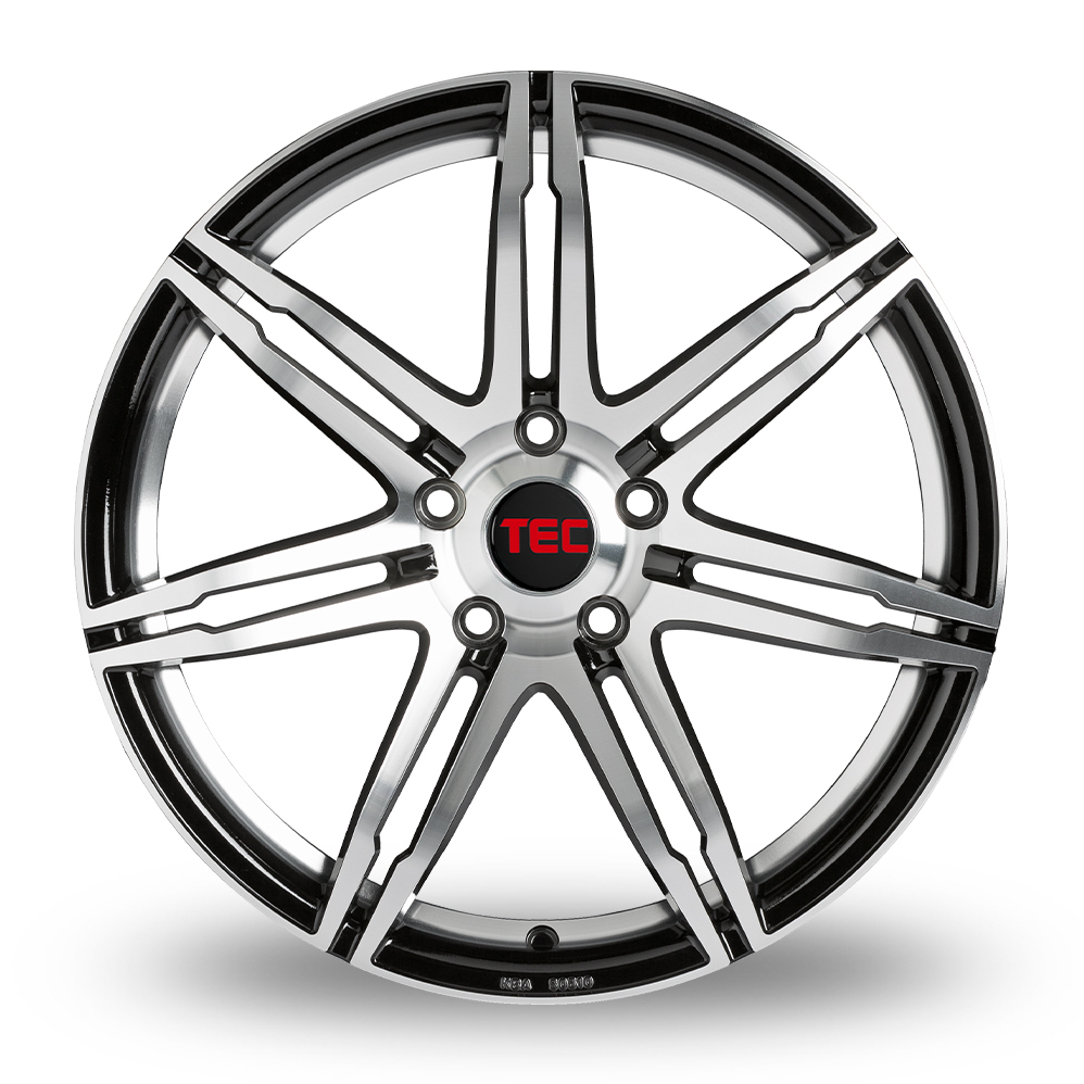 TEC Speedwheels GT2-EVO Gloss Black Polished 18" Alloy Wheels - Wheelbase