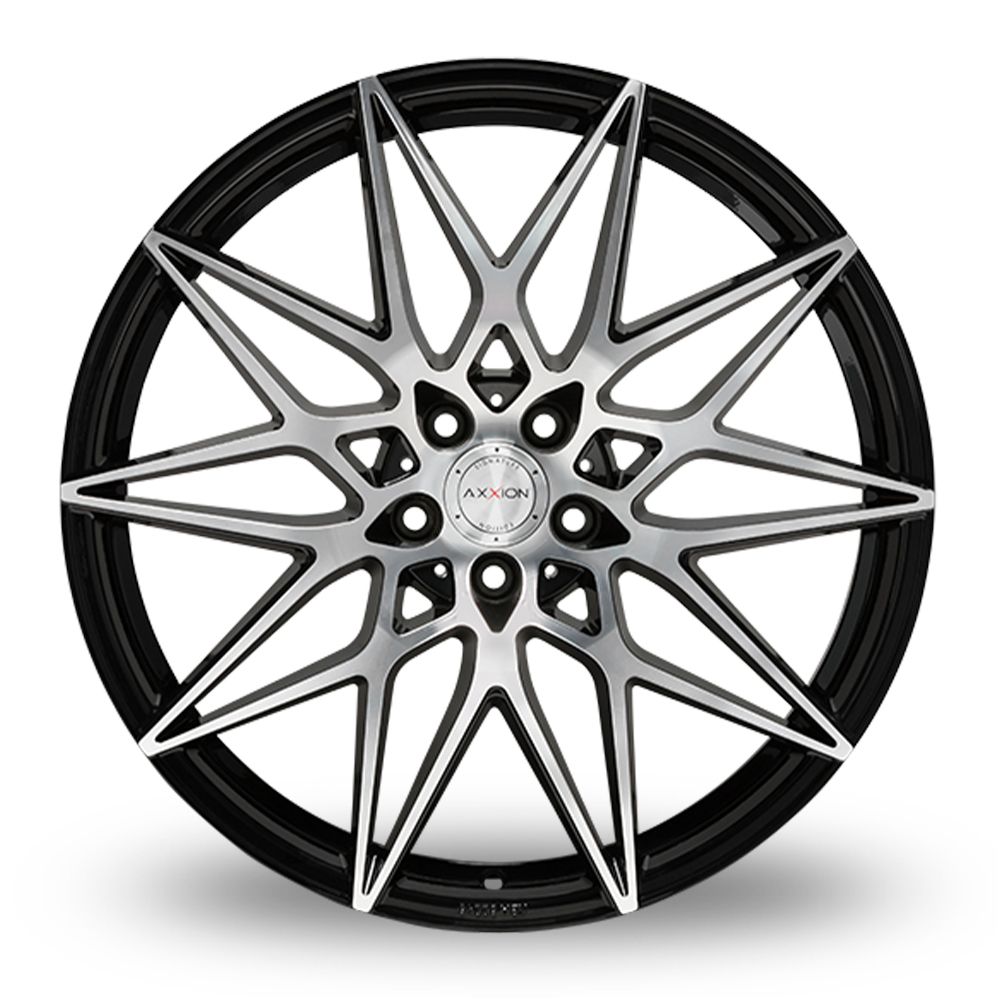 Axxion AX9 Black Polished 20" Alloy Wheels - Wheelbase