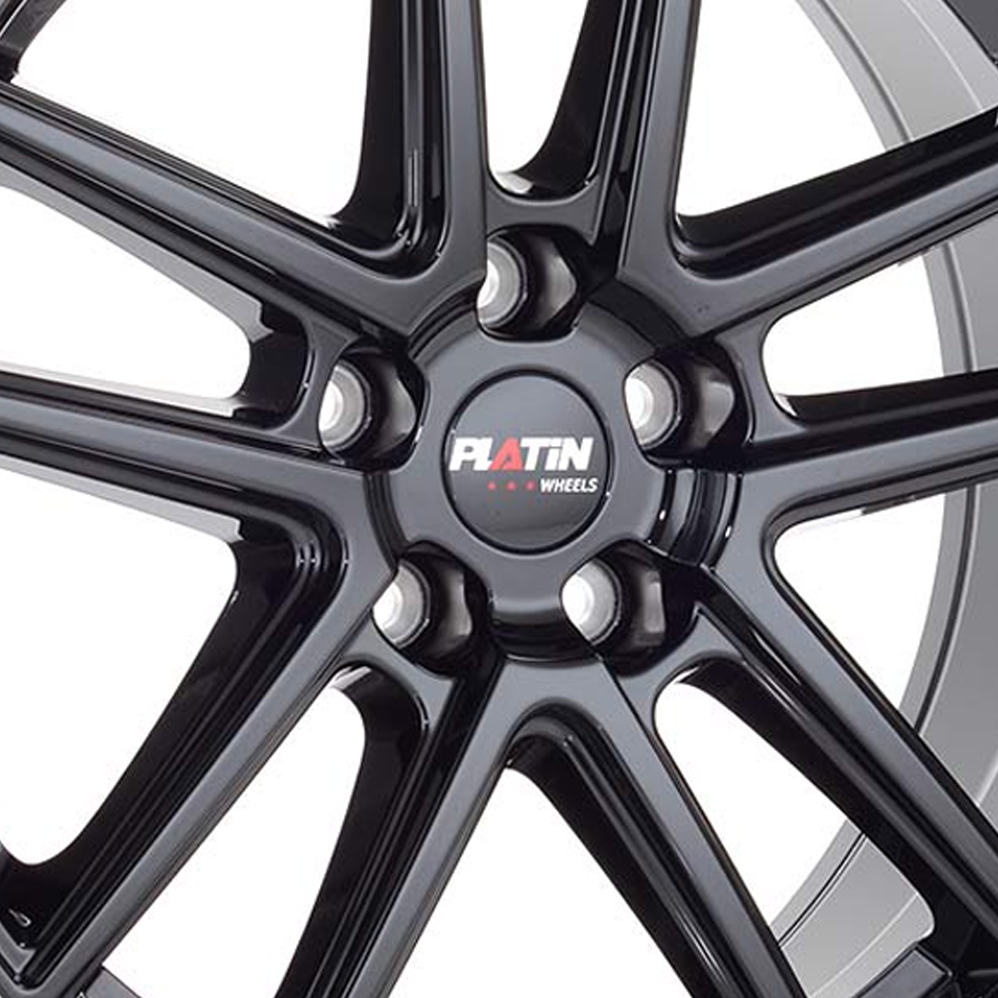Platin P 73 Gloss Black 18" Alloy Wheels - Wheelbase