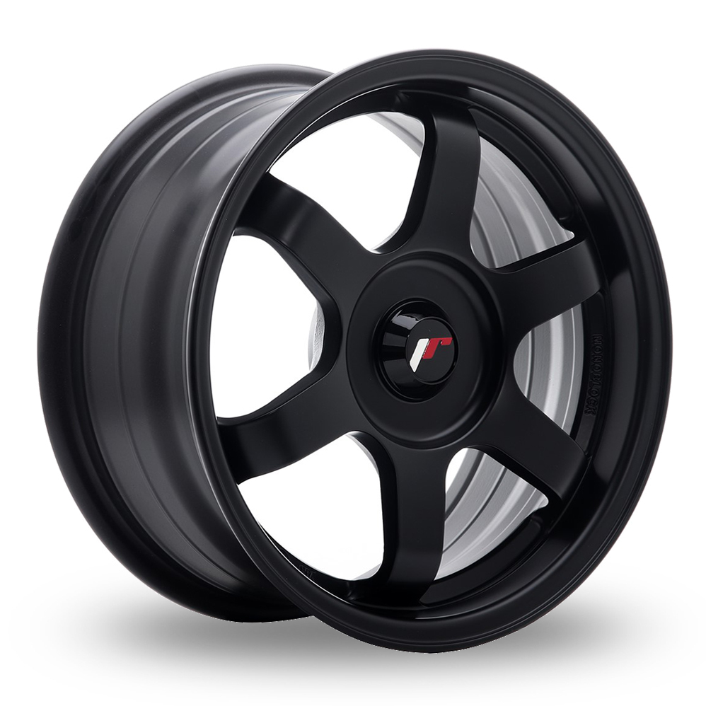 Japan Racing JR3 (7x15) (Custom Fitment) Matt Black 15" Alloy Wheels ...