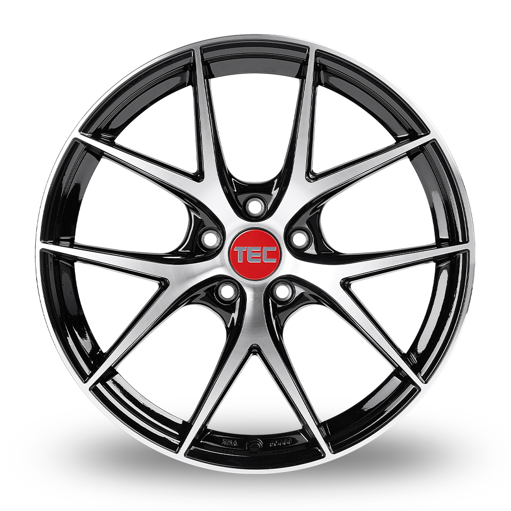 TEC Speedwheels GT6-EVO Gloss Black Polished 19" Alloy Wheels - Wheelbase