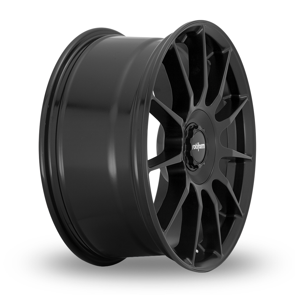 Rotiform DTM Satin Black 20" Wider Rear Alloy Wheels - Wheelbase