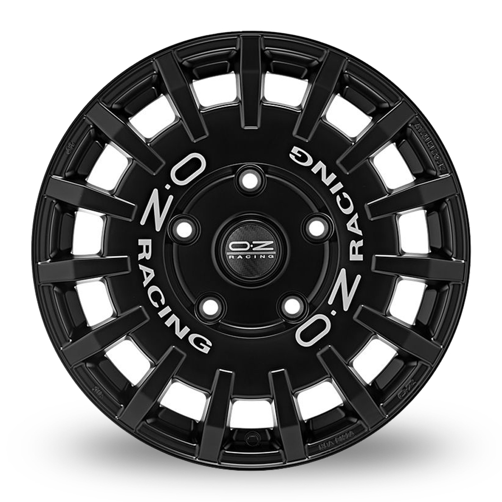 OZ Racing Rally Racing Matt Black 18" Alloy Wheels - Wheelbase