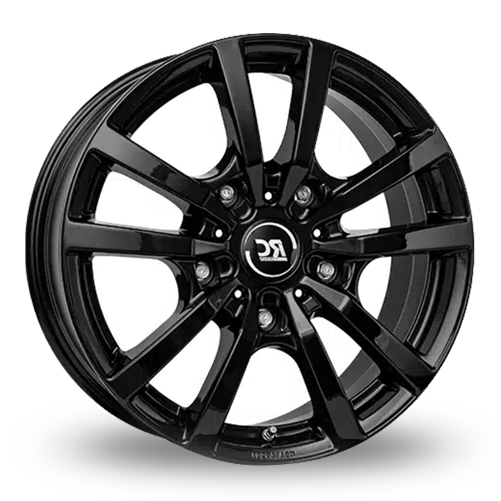 RC Design RC25T Gloss Black 16" Alloy Wheels - Wheelbase