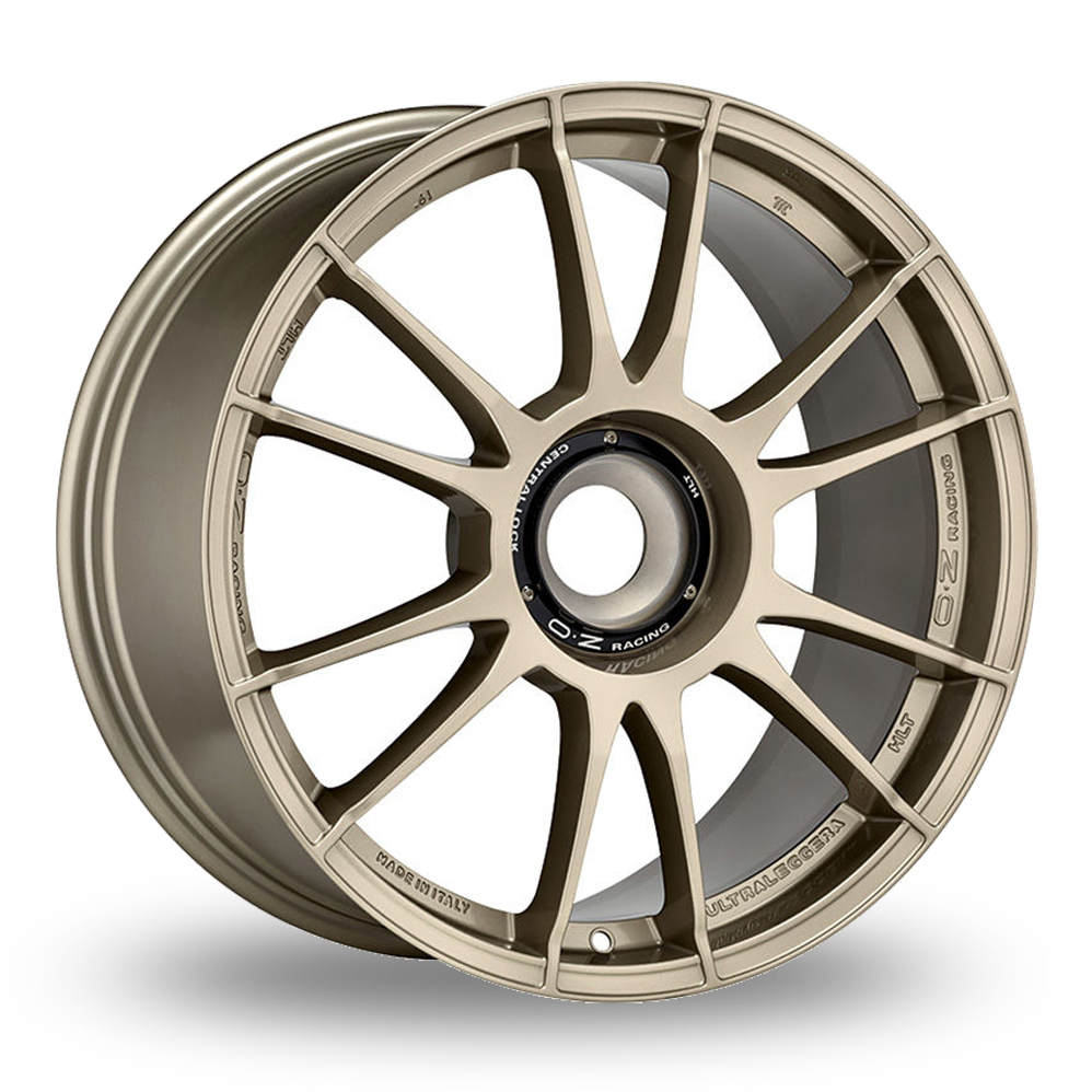 OZ Racing Ultraleggera HLT CL White Gold 20" Wider Rear Alloy Wheels ...