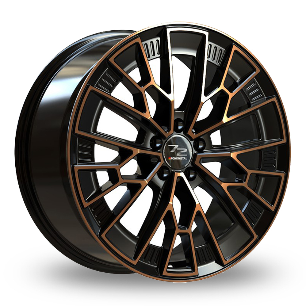Fondmetal 1972 Matt Black Bronze 21" Alloy Wheels - Wheelbase