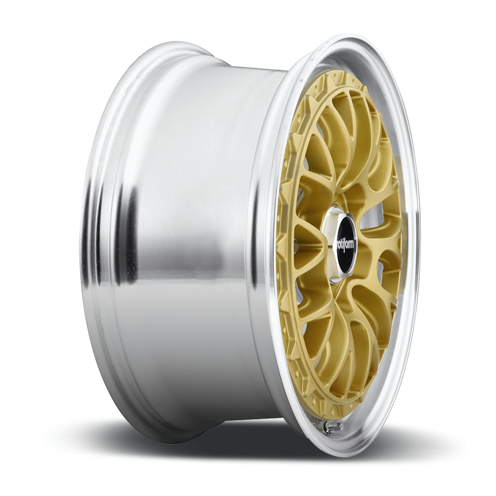 Rotiform LSR Gold Polished Lip 18" Alloy Wheels - Wheelbase