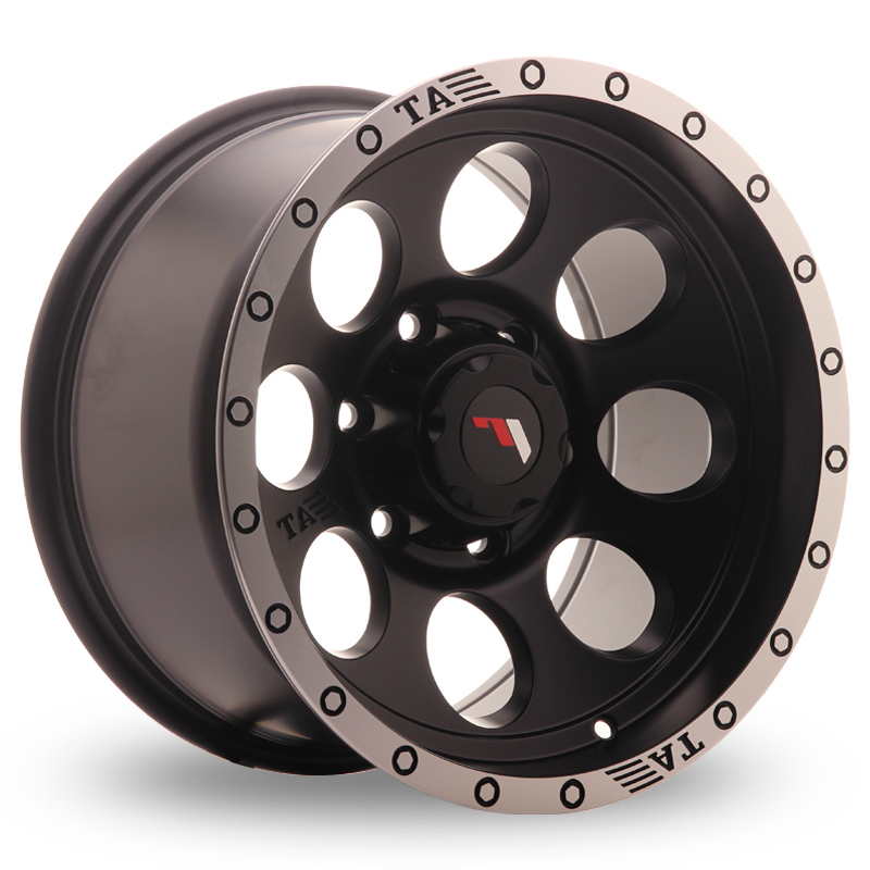 Japan Racing JRX4 (9x16) Matt Black Machined Lip 16" Alloy Wheels ...
