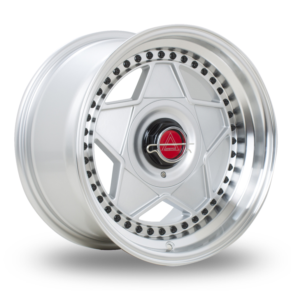 Autostar Centro Silver 15" Alloy Wheels - Wheelbase
