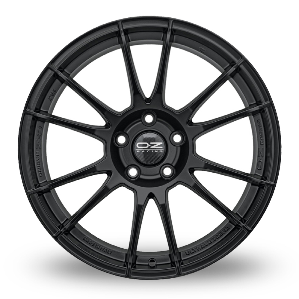 OZ Racing Ultraleggera Matt Black 18" Alloy Wheels - Wheelbase