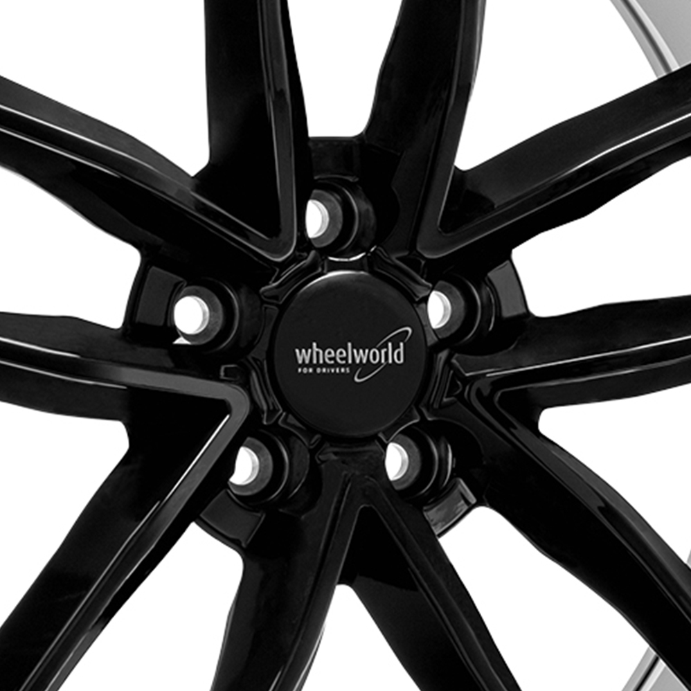 Wheelworld WH33 Gloss Black 20" Alloy Wheels - Wheelbase