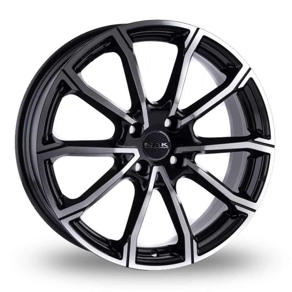 MAK DaVinci4 Black Mirror 18" Alloy Wheels - Wheelbase