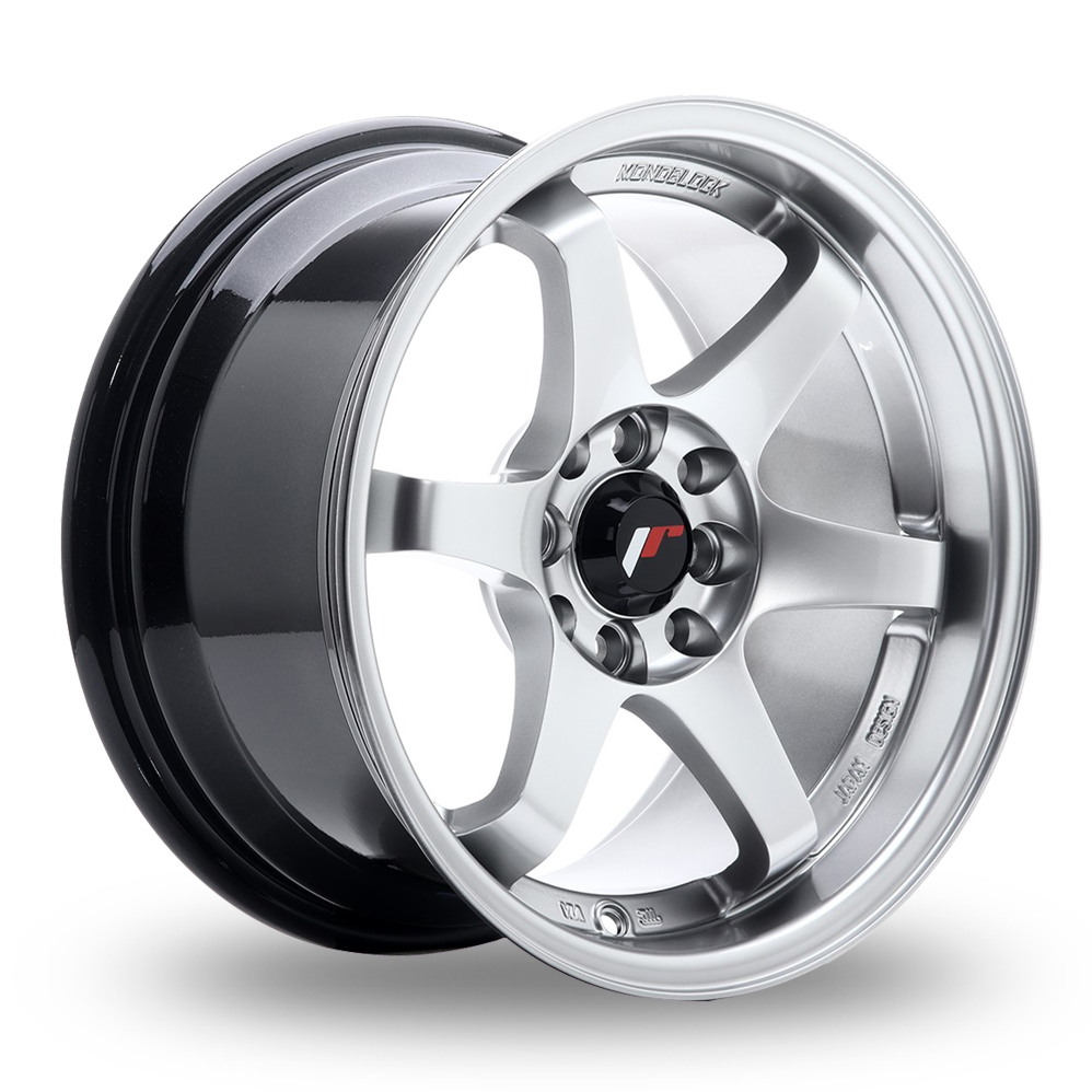 Japan Racing JR3 (8x15) Hyper Silver 15" Alloy Wheels - Wheelbase