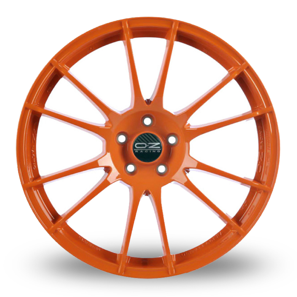 OZ Racing Ultraleggera HLT Orange 20" Wider Rear Alloy Wheels - Wheelbase