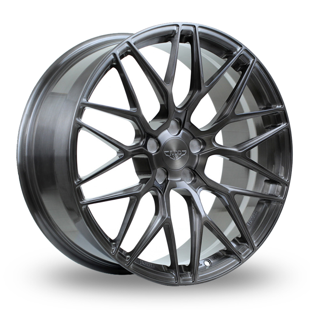 Judd Model One (Forged) Hand Brushed Titanium 20" Wider Rear Alloy ...