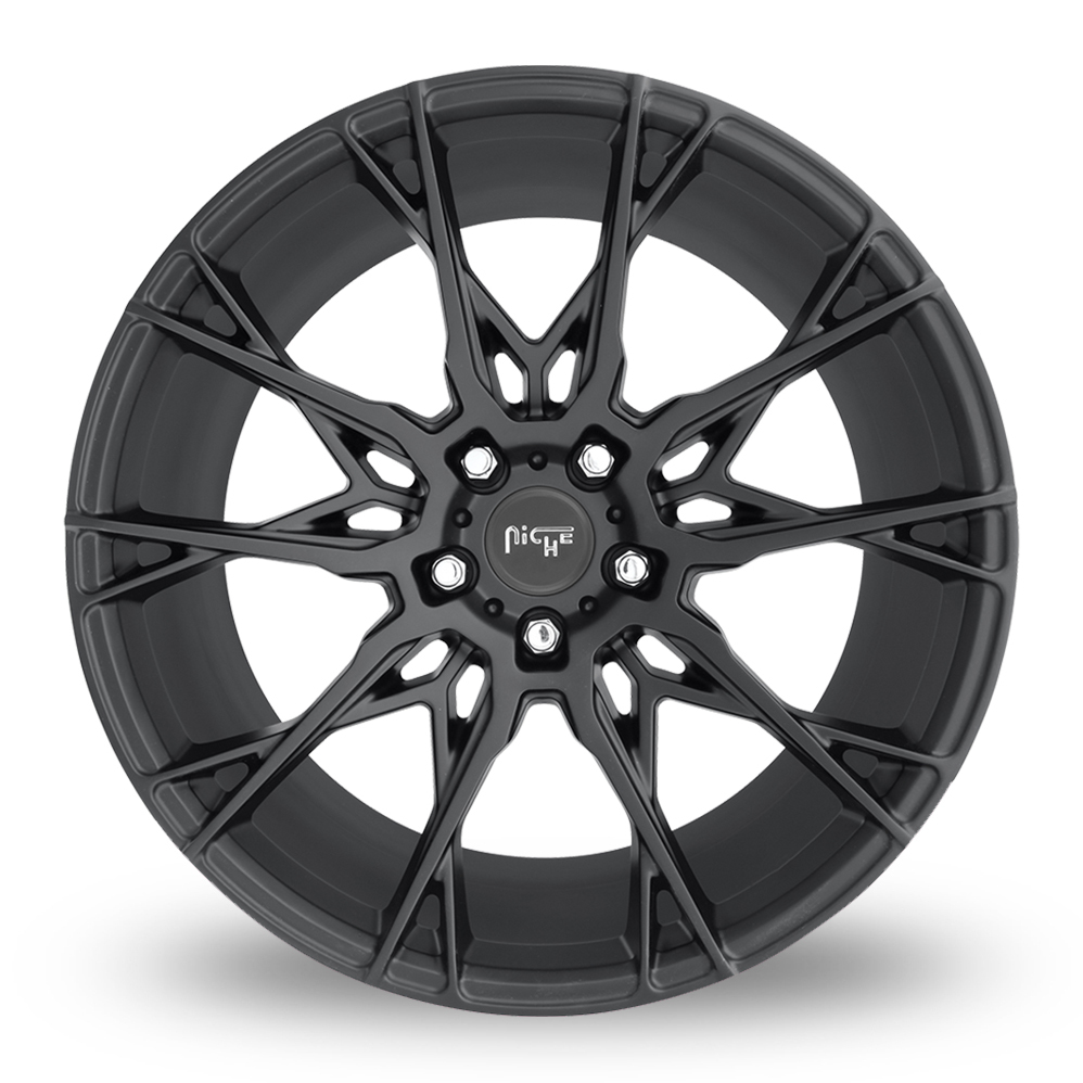 Niche Staccato Satin Black 19" Alloy Wheels - Wheelbase