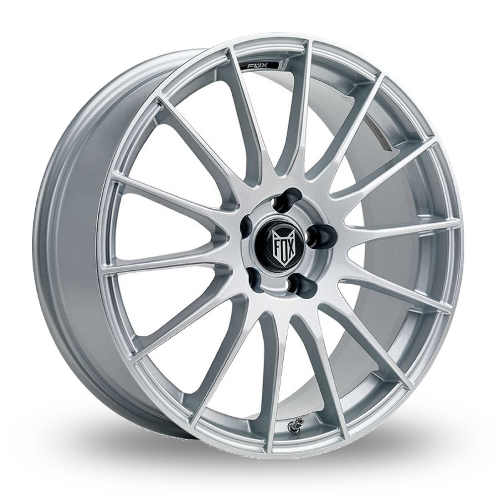 Fox Racing FX004 Silver 17" Alloy Wheels - Wheelbase