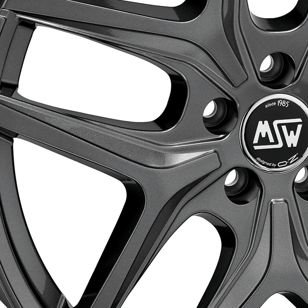 Buy 19" MSW (by OZ) 40 Gloss Gunmetal Alloy Wheels - Wheelbase