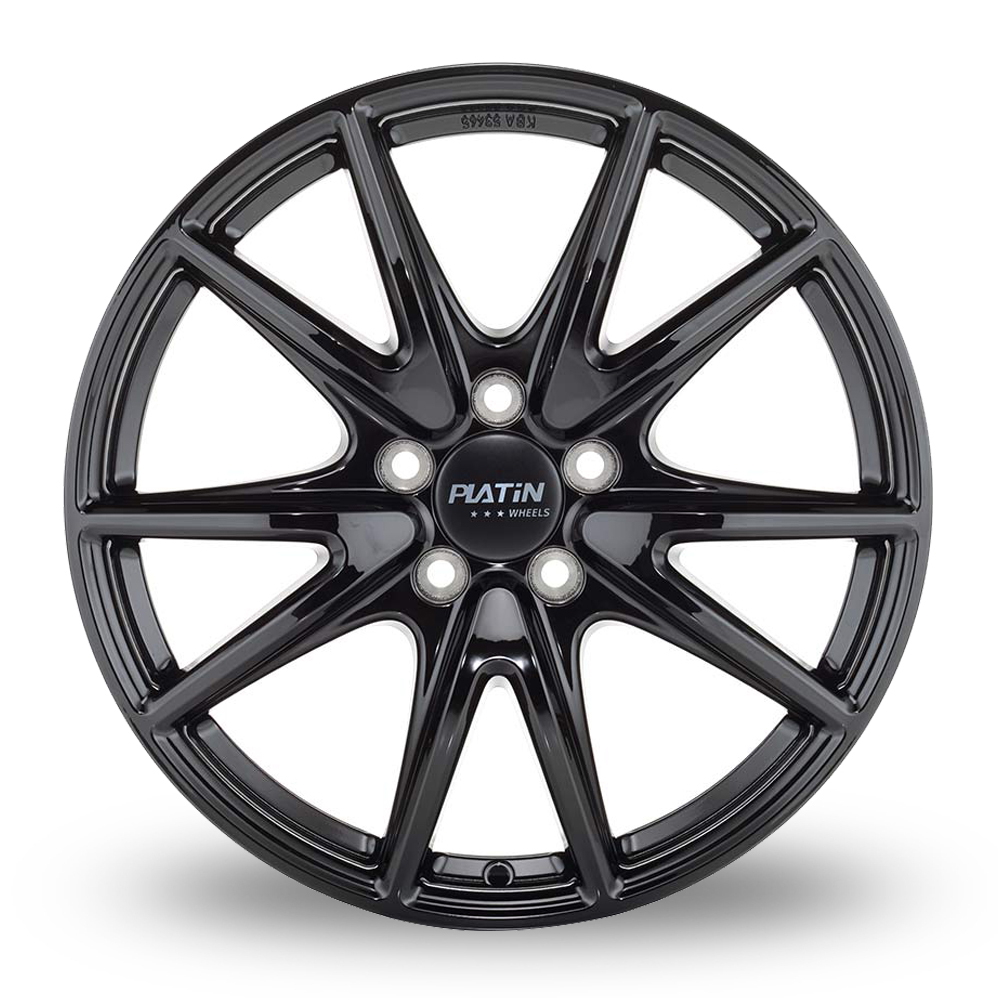 Buy 17" Platin P 99 Gloss Black Alloy Wheels - Wheelbase