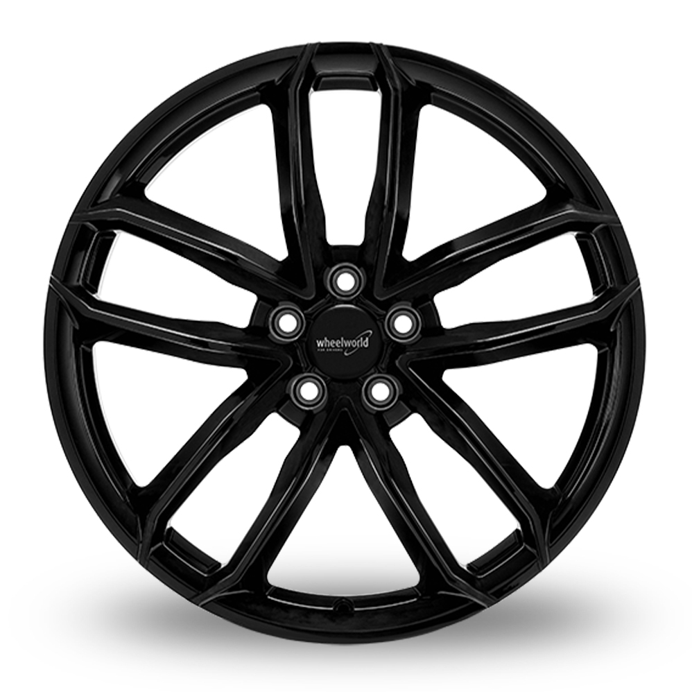 Buy 21" Wheelworld WH33 Gloss Black Alloy Wheels - Wheelbase