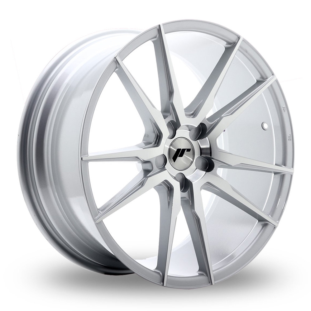 Japan Racing JR21 (8.5x20) (Custom Fitment) Silver Machined Face 20 ...