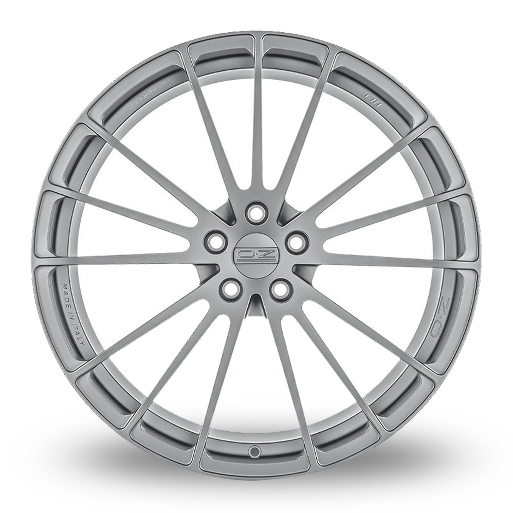 OZ Racing Forged Ares Race Silver 21" Wider Rear Alloy Wheels - Wheelbase