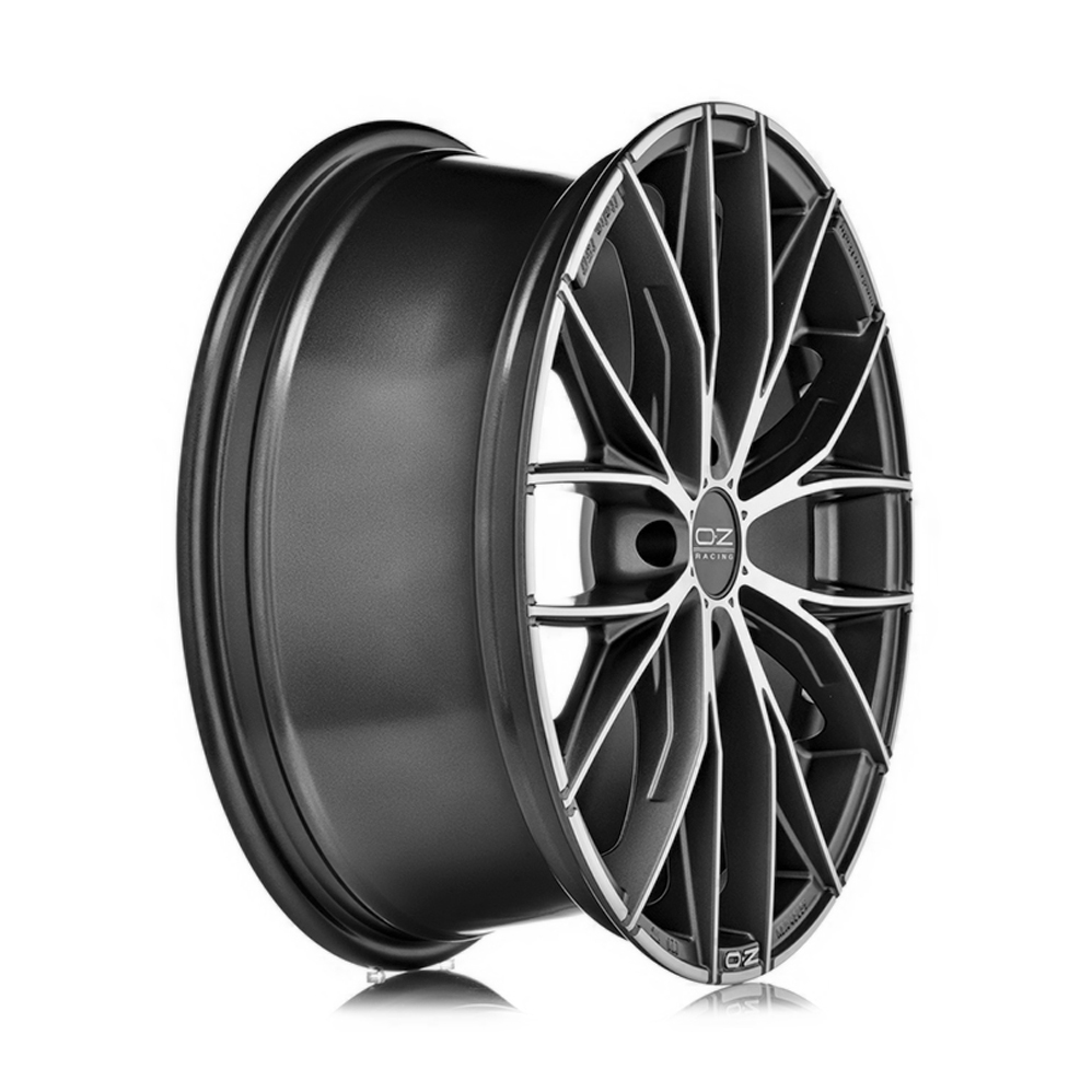OZ Racing Italia 150 4 Stud Graphite Polished 17" Alloy Wheels - Wheelbase