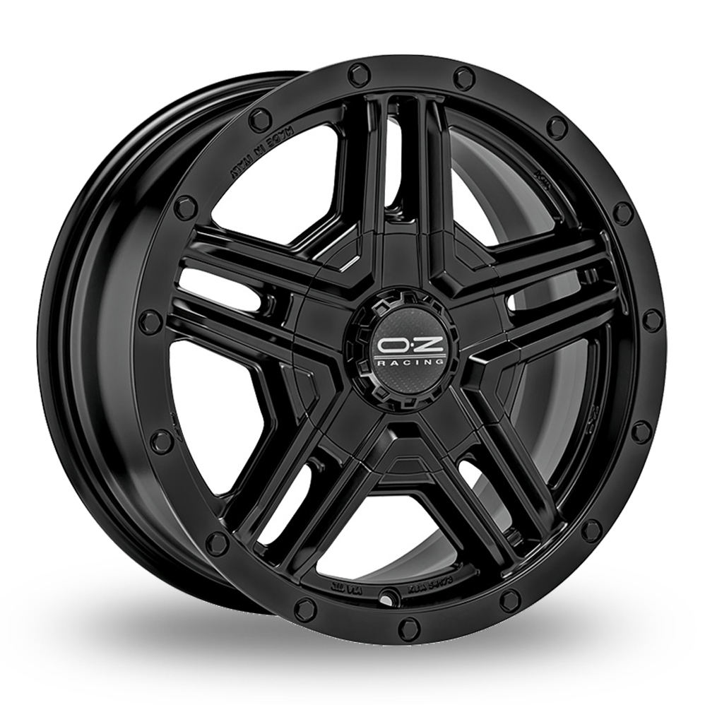 OZ Racing Rally Adventure Matt Black 17" Alloy Wheels - Wheelbase