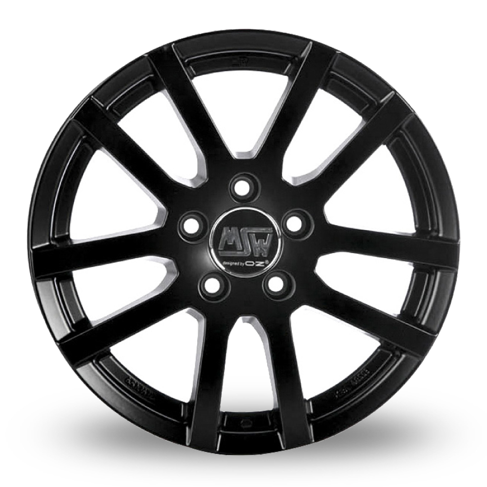 MSW (by OZ) 22 Black 16" Alloy Wheels - Wheelbase