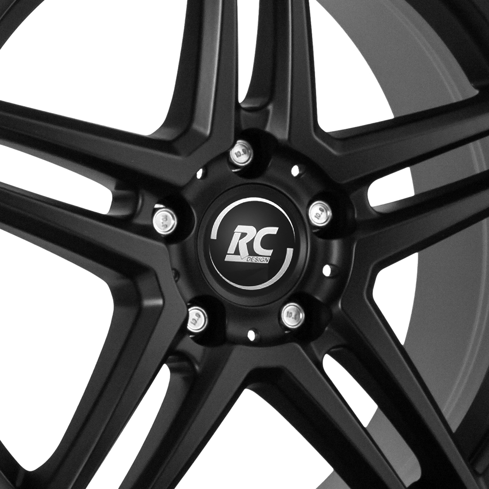 RC Design RCD17 Matt Black 16" Alloy Wheels - Wheelbase