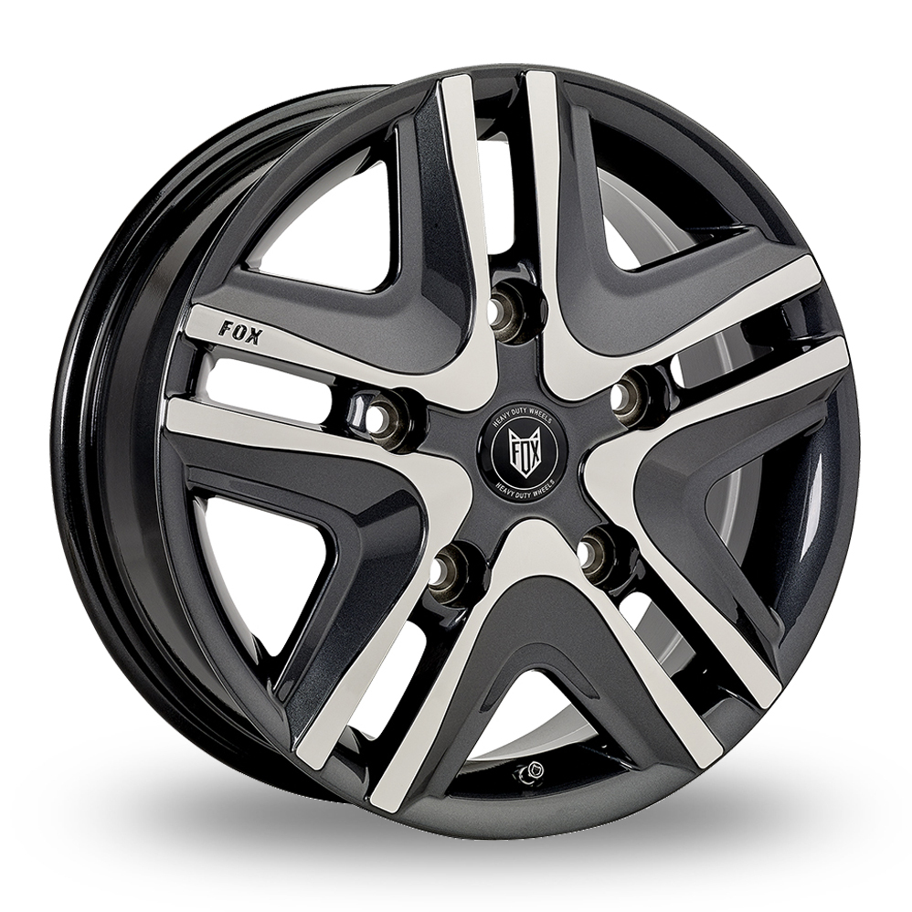 Fox Racing Opus Zinc Polished 16" Alloy Wheels - Wheelbase