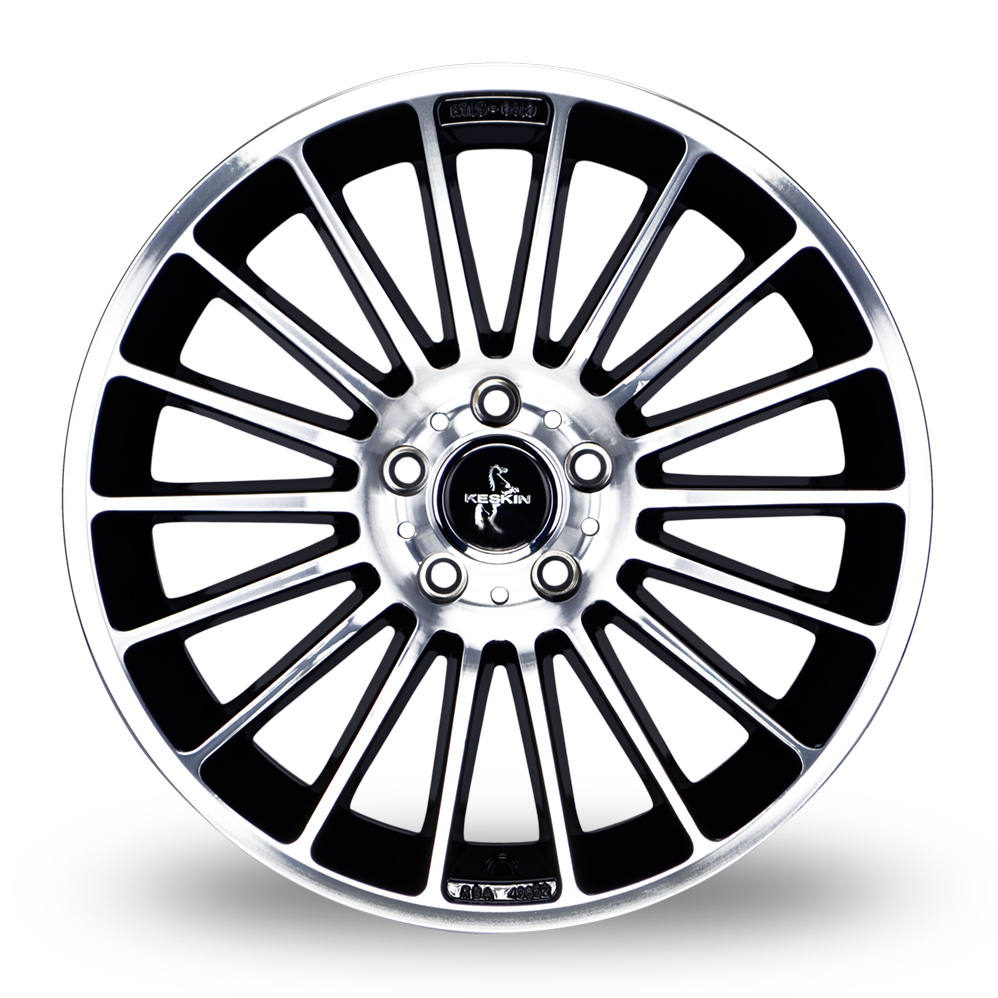 Keskin Tuning KT15 Black Front Polished 18" Alloy Wheels - Wheelbase