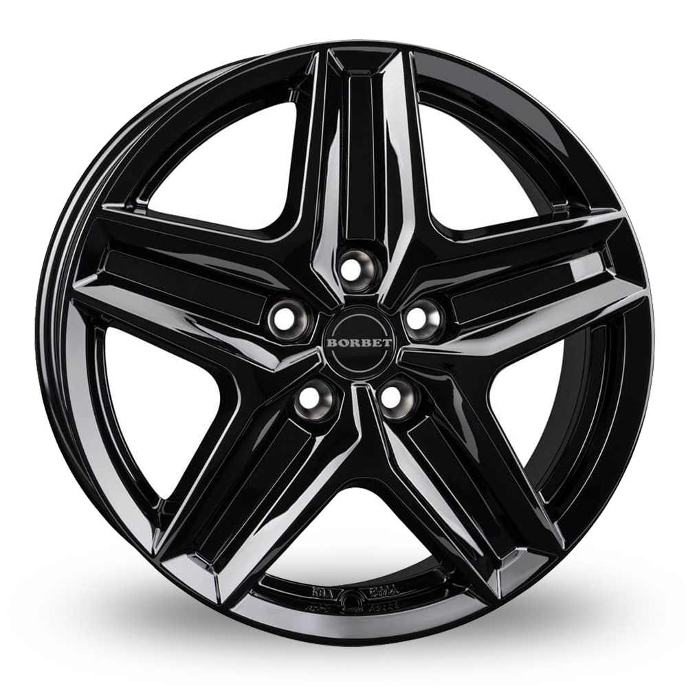 Borbet CWZ Gloss Black 18" Alloy Wheels - Wheelbase