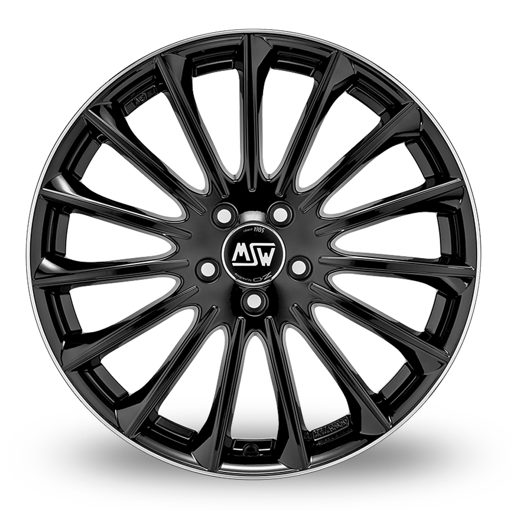 MSW (by OZ) 30 Gloss Black 18" Alloy Wheels - Wheelbase
