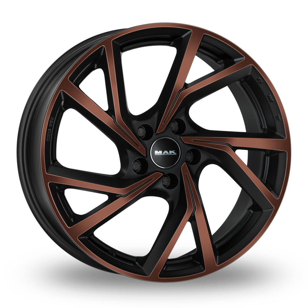 MAK Kassel Matt Black Bronze 18" Alloy Wheels - Wheelbase