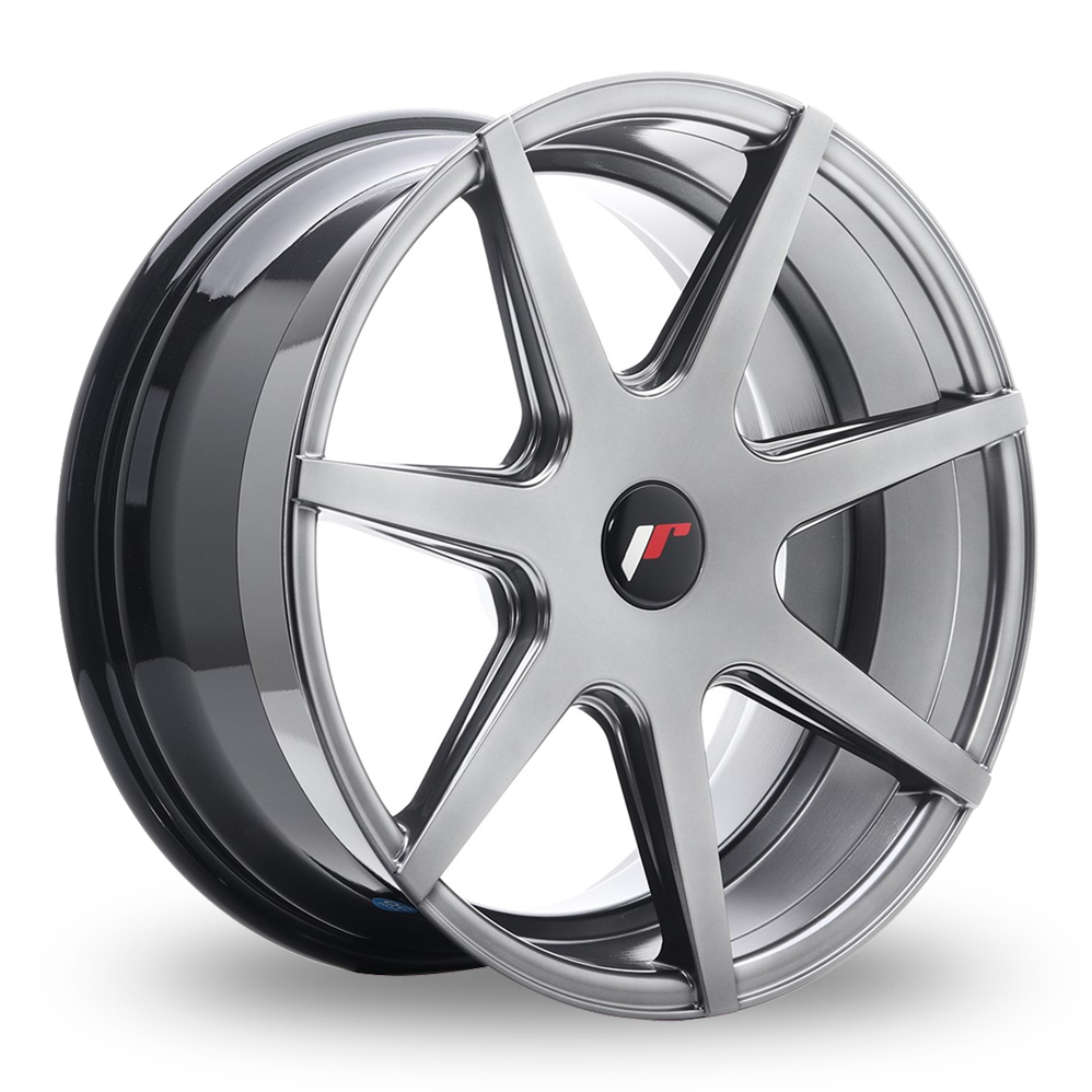 Japan Racing JR20 (8.5x18) (Custom Fitment) Hyper Black 18" Alloy ...