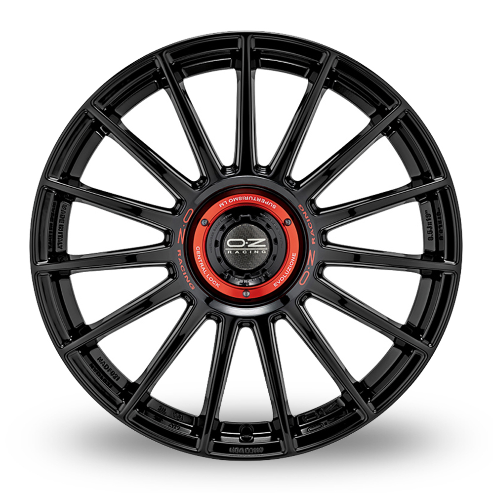 OZ Racing Superturismo Evoluzione Gloss Black 20" Alloy Wheels - Wheelbase