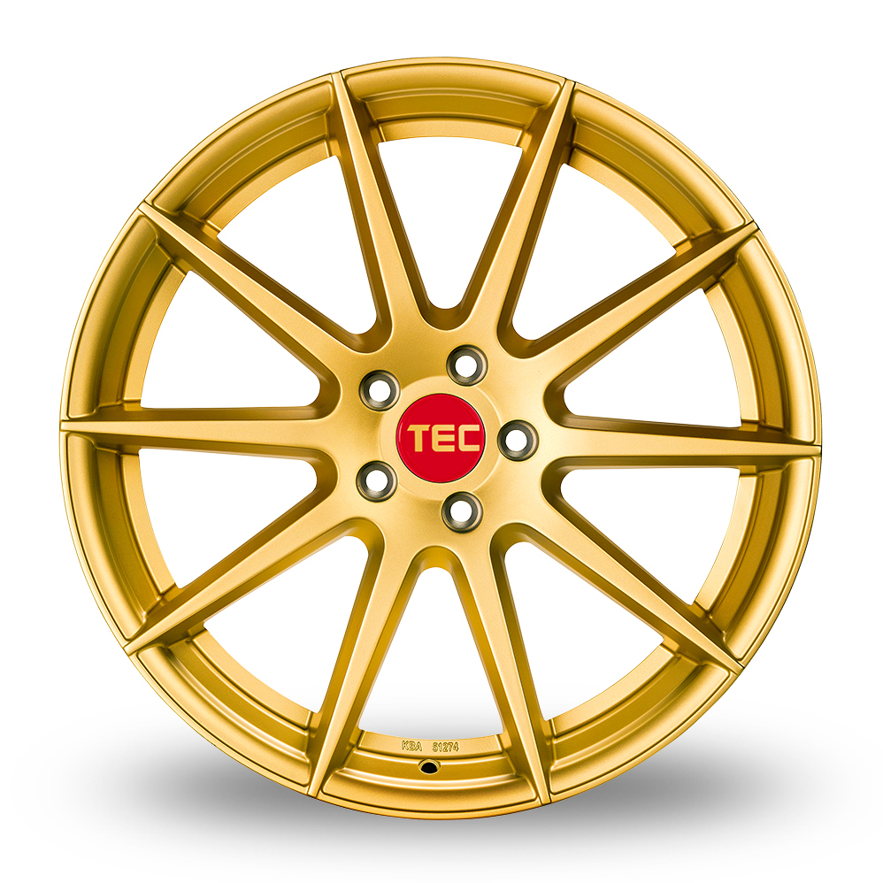 TEC Speedwheels GT7 Gold 19" Alloy Wheels - Wheelbase