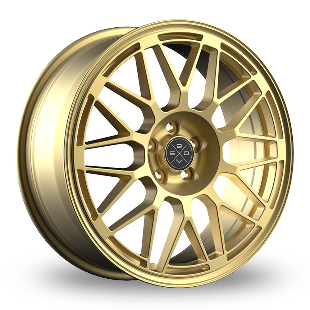 Fondmetal 9EVO Gold 19" Wider Rear Alloy Wheels - Wheelbase