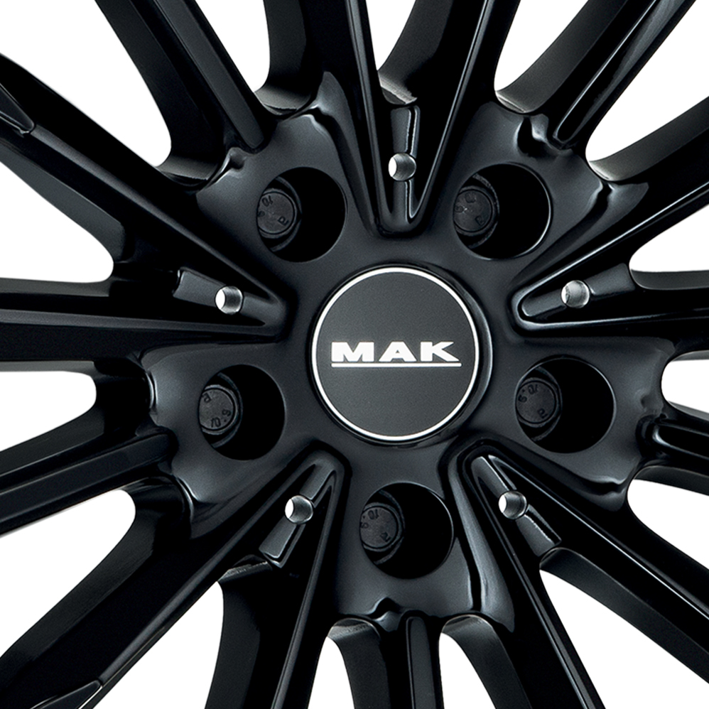 MAK Rapp Gloss Black 21" Alloy Wheels - Wheelbase