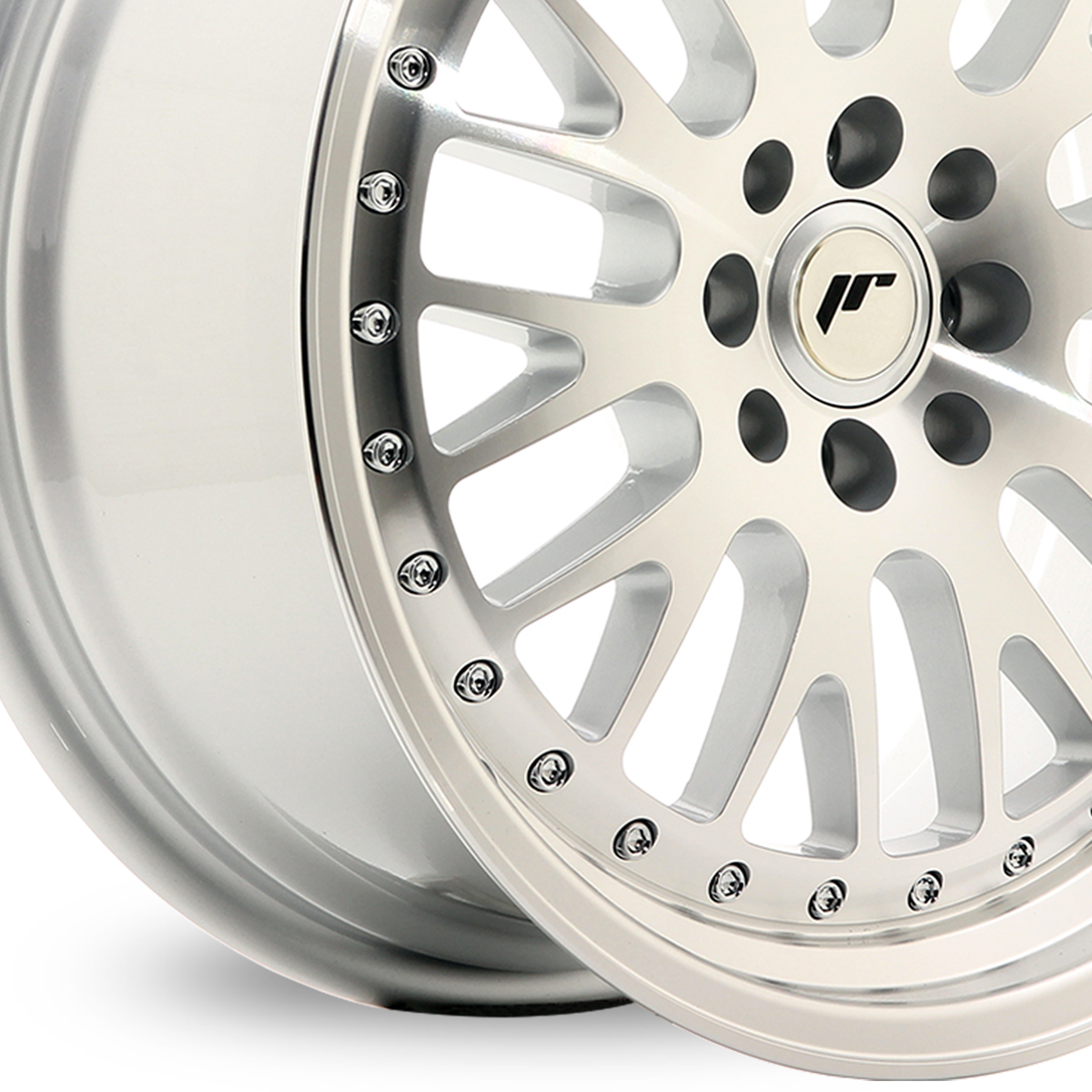 Japan Racing JR10 (8x17) Silver Machined Face 17" Alloy Wheels - Wheelbase