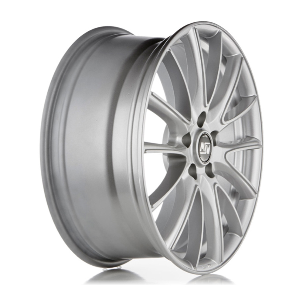 MSW (by OZ) 86 Silver 15" Alloy Wheels - Wheelbase